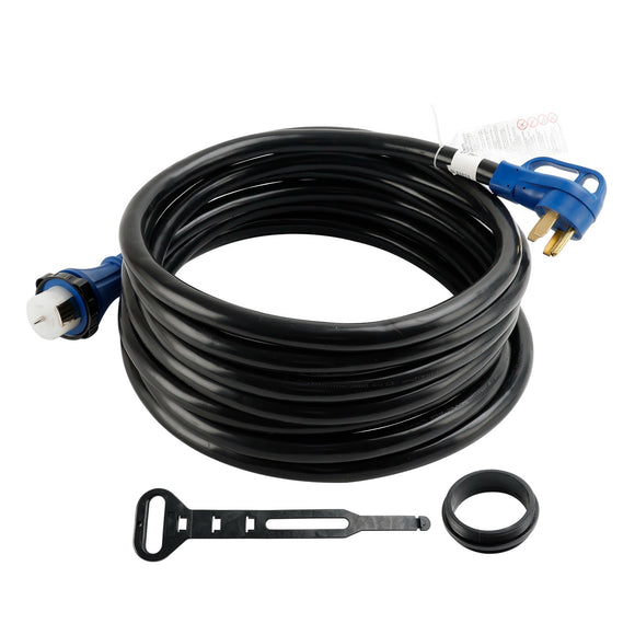 RV Camper UL Listed 50 Amp 30 Ft RV/Generator Cord With Locking Connec ...